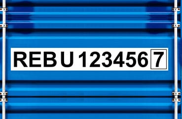 Container labels (ISO 6346 / CDC), print ze zèlf! | 2 Sign & Safe